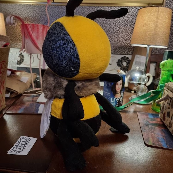 Bee Plushie Pattern PDF - Bee Stuffed Animal Pattern Sewing Pattern ...