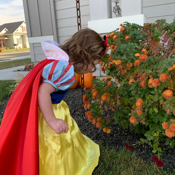 Handmade Snow White Dress-snow White Costume- Disney Princess ...