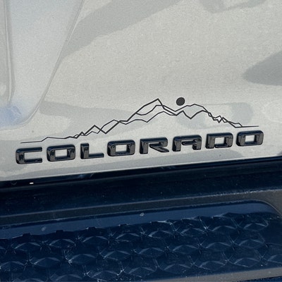 Tree Banner Decal, Mountain Decal, Car Decals, Nature Decals, Laptop ...