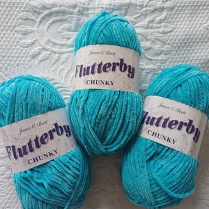 King Cole Tufty Super Chunky really Soft Fluffy Polyester Yarn Wool ...