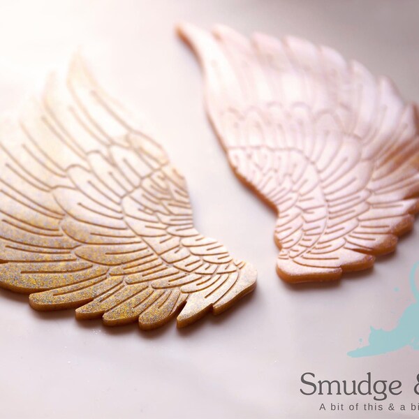 Large Angel Wings Silicone Mold-angel Wings Resin Mold-creative Bookend ...