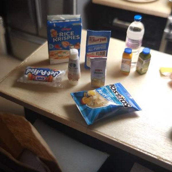 Dollhouse Chips and Dip- 1:12th Miniature- Miniature Snacks- Polymer ...