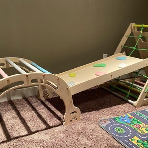 Climbing Triangle Two-sided Ramp Kletterdreieck Climbing Arch - Etsy