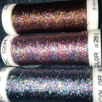 Metallic Embroidery Thread Accentuate Metallic Filament Thread Metallic ...