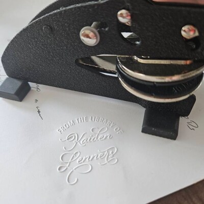 Napkin Embosser, Personalized Napkin Embosser, Long Reach Embossing ...