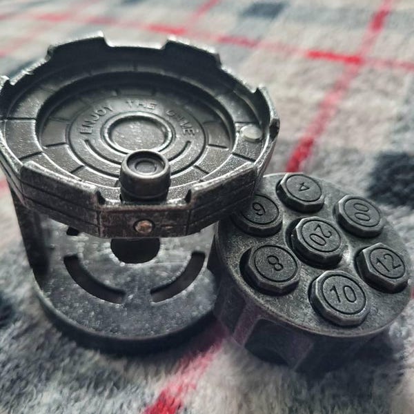 Unique DND Dice Dagger/wand, D20, D12, D10, D00, D8, D6, D4 W/leather ...