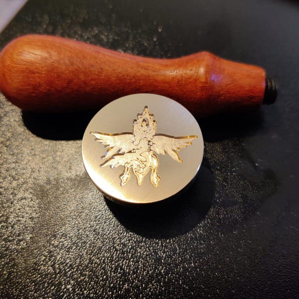 Strahd Zadrovich Family Crest Wax Seal Stamp - Vampire Wedding ...