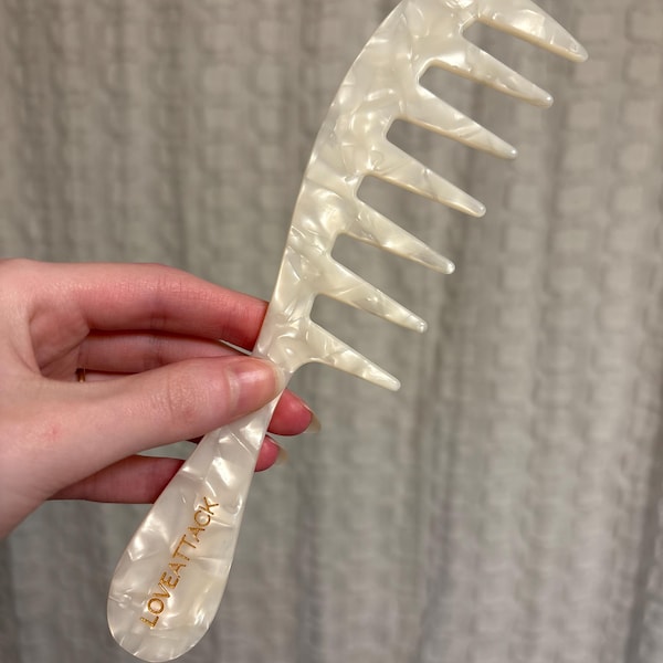 Wheat Straw Waterproof Detangling Shower Combs for Wet or Dry Hair ...