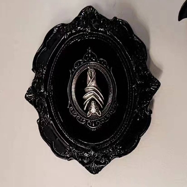 Unique Gothic Halloween Vampire Bat Wall Baroque Frame Décor - Etsy