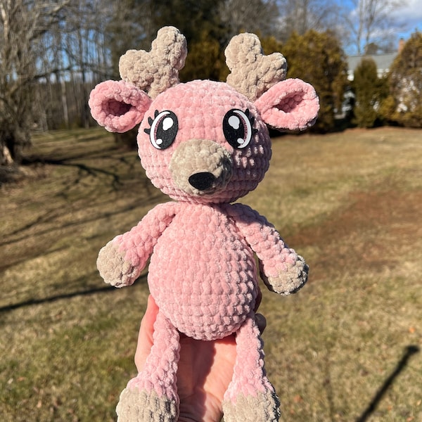 Low Sew Deer/bear Crochet Pattern Pdf - Etsy