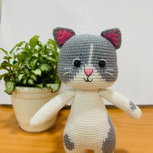 Crochet Cat Pattern, Cat Amigurumi - Etsy