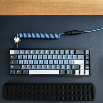 Rainbow Coiled Cable Mechanical Keyboard Coiled Cable Custom Coiled ...