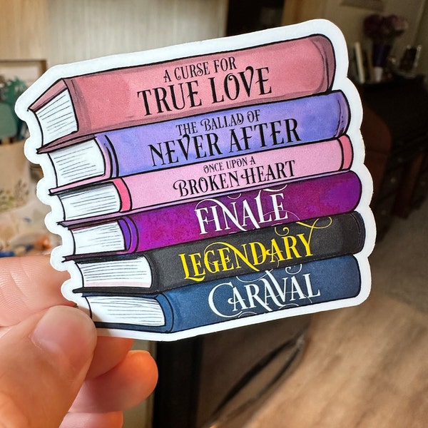 Caraval OUBAH Book Stack Once Upon a Broken Heart Gifts for Readers ...