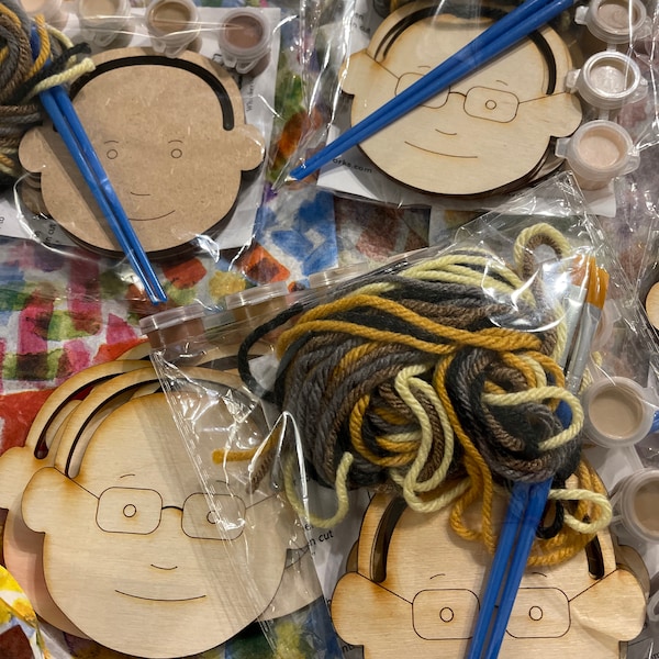 MAKE A FACE - Self-portrait Craft Kit - Diversity Lesson for Kids ...