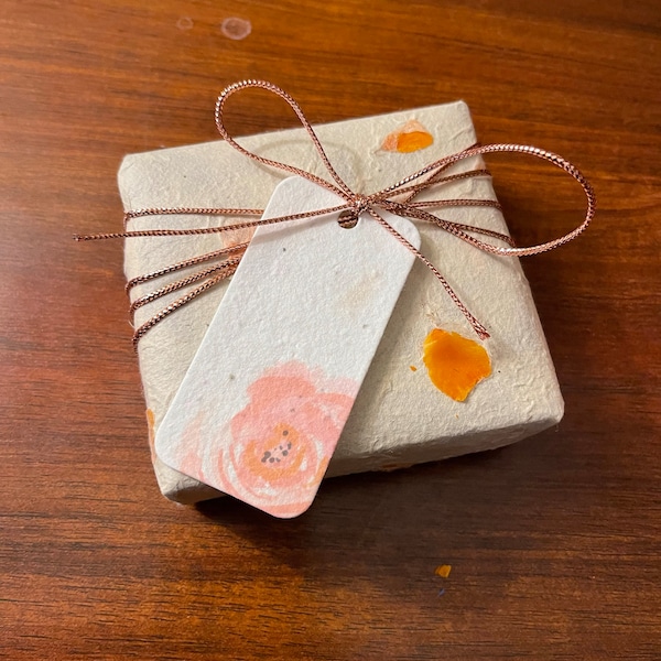 Custom, Personalized Seed Paper Gift Tag | Add Your Message | Your ...