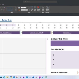 Student Planner Onenote Templates Pack, One Note Academic Templates ...