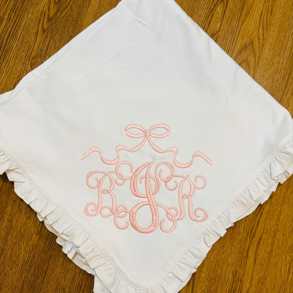 Heirloom Satin Long Bow Machine Embroidery Design - Etsy