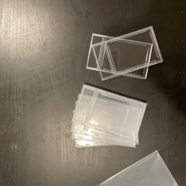 Graded Card Slab Clear Border Empty up to 35pt (pack of 1,5,10,20,50 ...