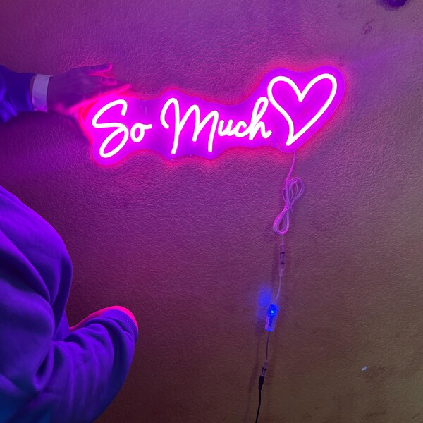 Smiley Face Neon Sign, Led Neon Sign Bedroom, Wall Decor, Led Neon ...