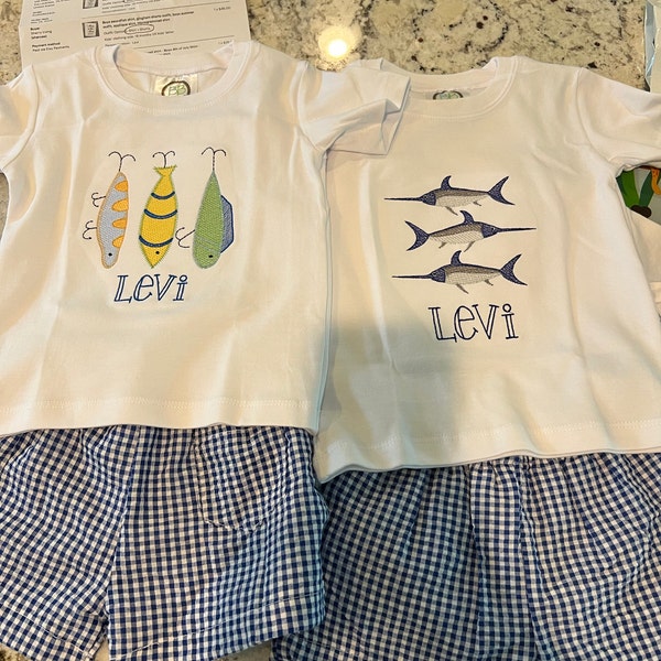 Boys Monogrammed Shirt, Personalized Shirt, Boys Stacked Monogram Shirt ...