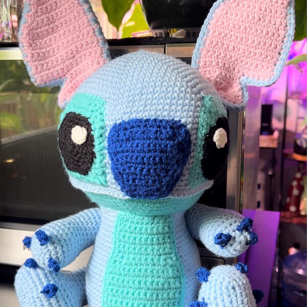 CROCHET PATTERN Blue Alien Monster amigurumi, Crochet, Photo Tutorial ...
