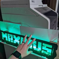 Personalized Minecraft Inspired Name / Screen Name LED Sign, Mine Craft ...