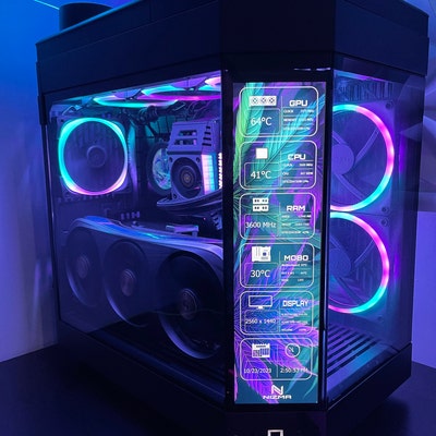 SENSOR PANEL TEMPLATE 515 X 1920 12.6 Displays for Uses With Aida64 - Etsy