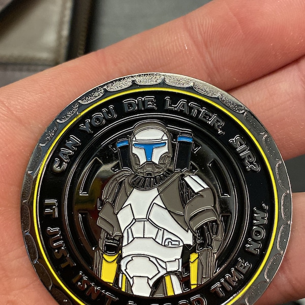 Scorch Republic Commando Challenge Coin, Republic Commandos, Delta ...
