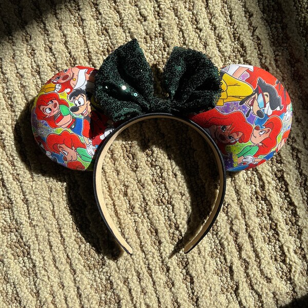 Max and Roxanne Mouse Ears, Goofy Movie Mouse Ears, Powerline Mouse ...