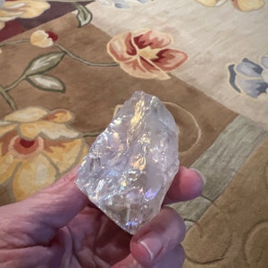 Raw Rainbow Aura Clear Quartz (rough Angel Aura Quartz) - Etsy Raw Rainbow Aura Clear Quartz (rough Angel Aura Quartz) - Etsy