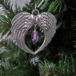 Crystal Glass Butterfly Bottle Angel Wing Necklace Cremation | Etsy