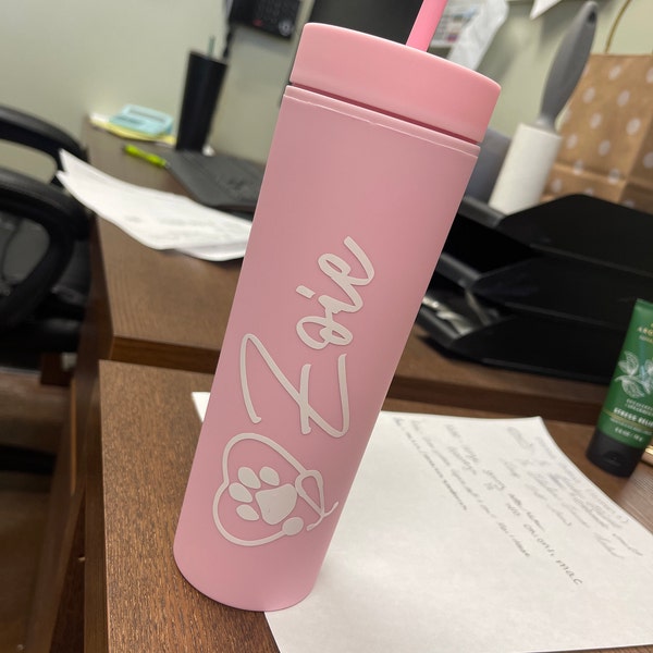 Personalized Cup for Veterinarian Vet Tech Gift Insulated Tumbler ...