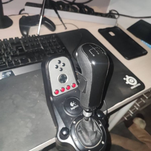 Game Shifter Knob (ETS / ATS) With Jake Break for Truck Simulator. SKRS ...