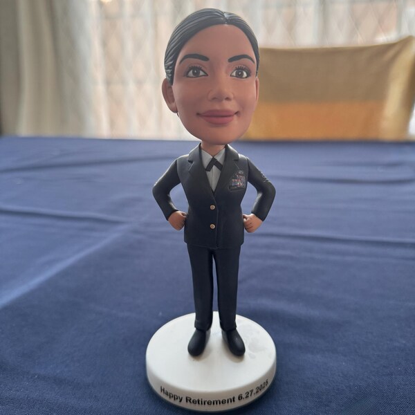 Custom Navy Officer Bobbleheads Custom Navy Soldier Bobblehead Navy ...