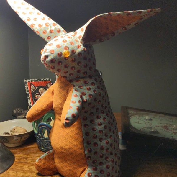 Velveteen Rabbit Sewing Pattern | Bunny Rabbit Stuffed Animal | Soft ...