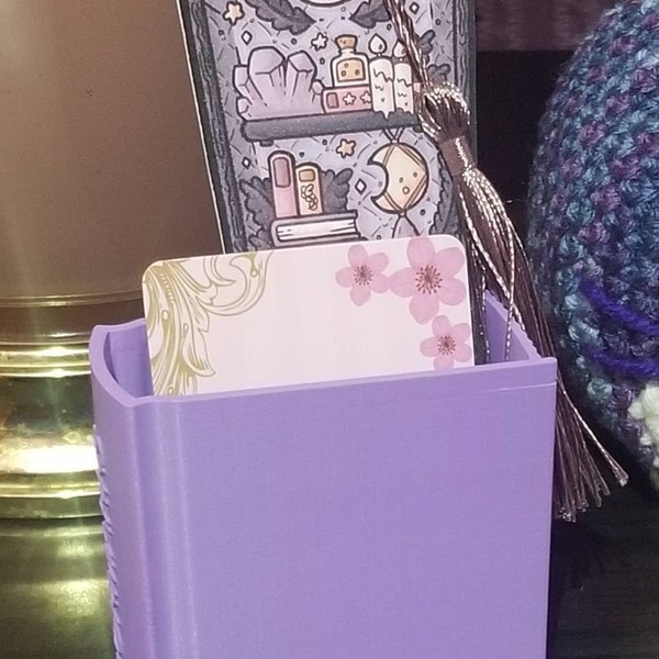 Book Shaped Bookmark Holder - Gifts for Readers - Bookshelf Decor ...