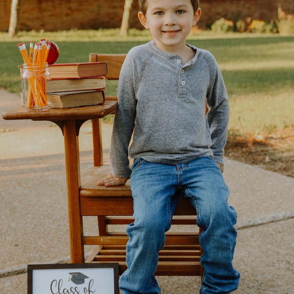 Printable Class of 2034 Graduation Sign, Senior Pictures Photo Prop ...