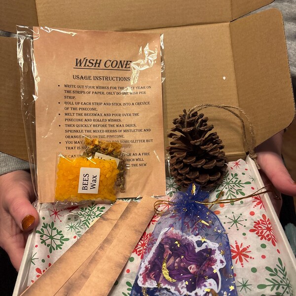 Yule Wish Cone Kit - Etsy