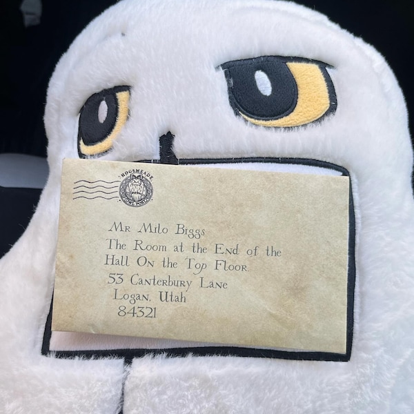 Editable & Printable Personalized Wizard Letter, Digital, School of ...