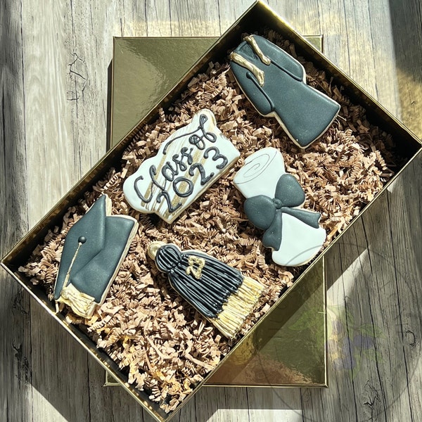 Graduation Set of 5 Cookie Cutter - Cookie Cutters by Nori - - Etsy