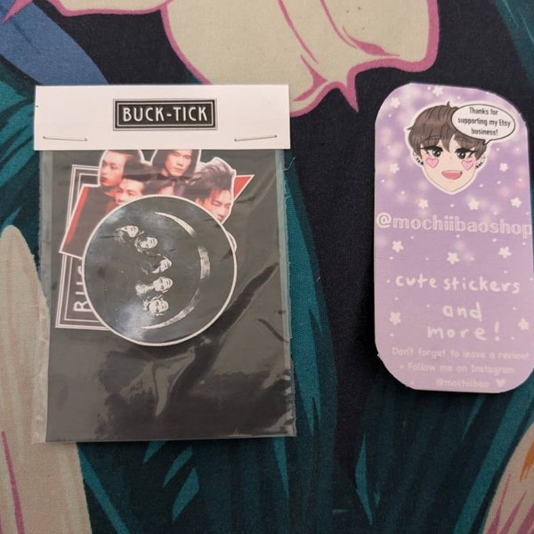 JILUKA Visual Kei, V-kei, J-rock Band Glossy and Waterproof Sticker Set ...