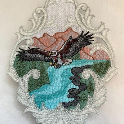 Outlander Fraser Pocket Machine Embroidery Design Assembled for Hoop ...