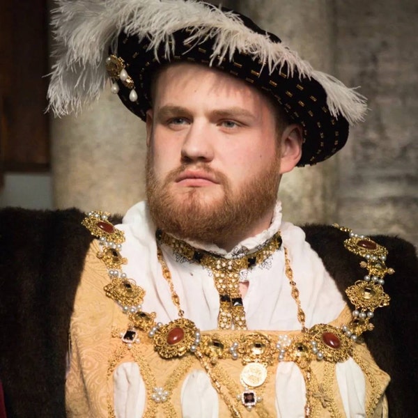 Henry VIII Chain of Office Replica: Tudor Livery Collar, Hilliard ...