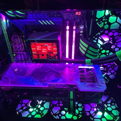 Customize Your Own GPU Backplate RGB A-rgb Nvidia & Amd - Etsy
