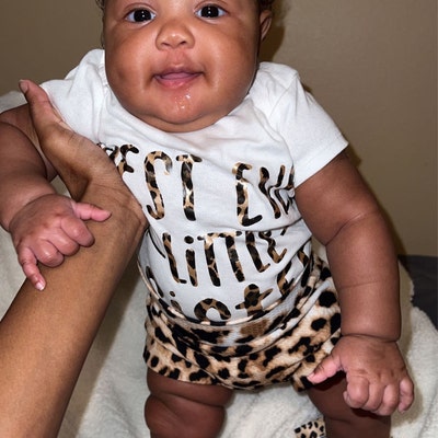 Leopard Baby Outfit/leopard is the New Black/leopard Print - Etsy