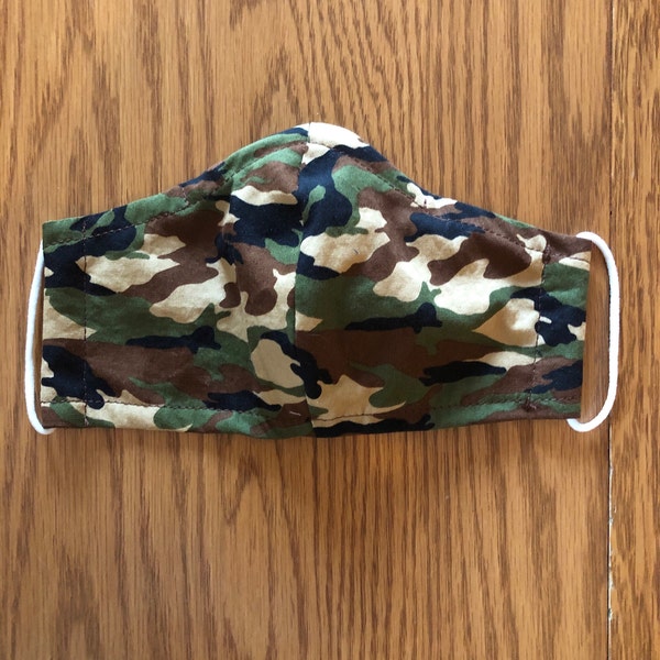Army Camouflage Print Fabric: 100% Cotton Material, 44”W - by the Yard ...