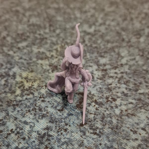 Сolored Crystals on a Stand, Set 5pcs - 3D Printed Fantasy Dnd ...