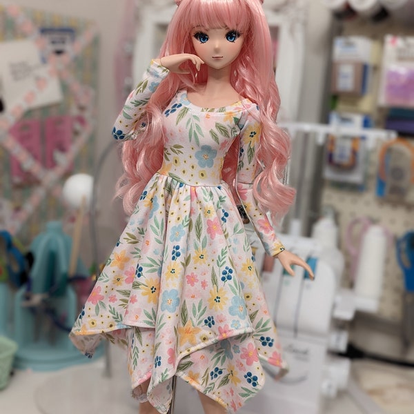 BJD Doll Clothes Pattern Fits 23.5" Smart Doll Dollfie Dream 1/3 SD ...