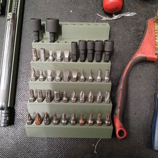 Large Spanner Rack - Angled | 6mm-32mm (27 Slot) | Spanner Holder ...