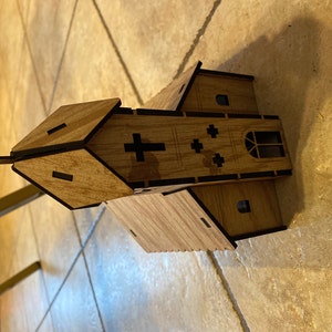 Church Laser Files Building Modelling Custom Files for Laser Cutting ...